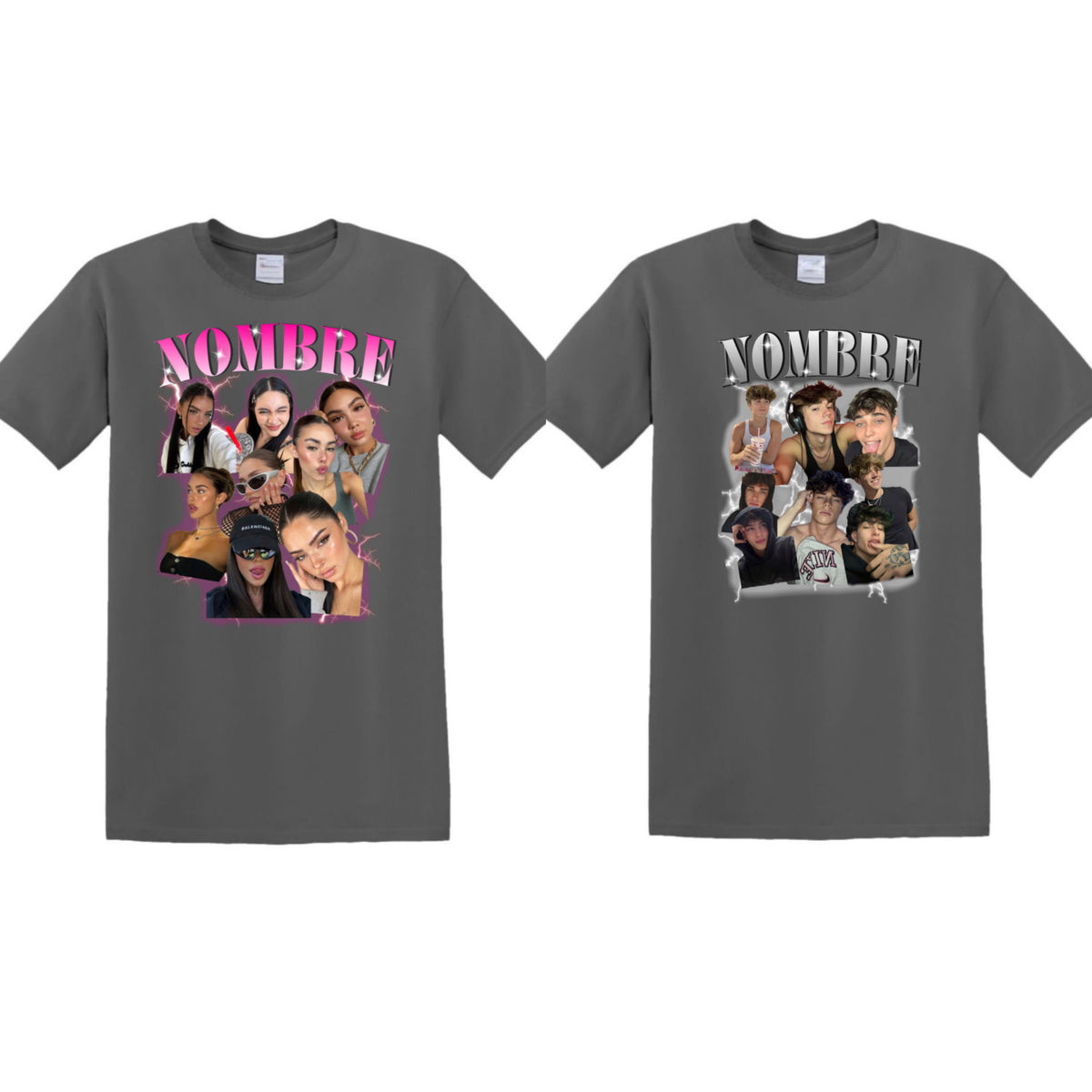 CAMISETA COUPLE PERSONALIZADA – Bassy Shop